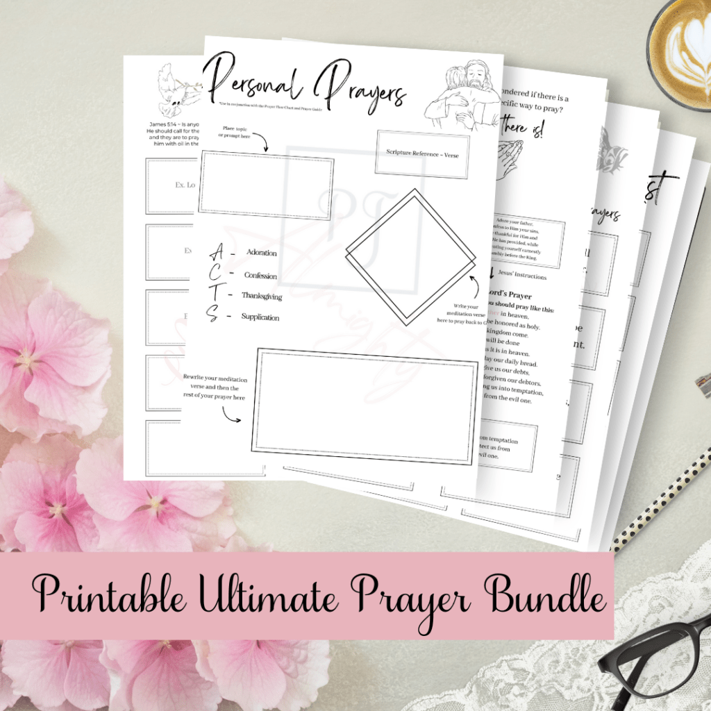 Printable Ultimate Prayer Bundle from the Uplifting "JOURNEY: A GUIDE ...